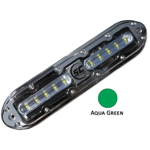 ShadowCaster SCM10 LED Underwater Light w20 Cable 316 SS Housing Aqua ...